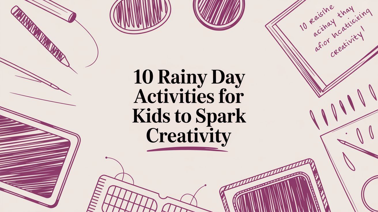 10 Rainy Day Activities for Kids to Spark Creativity