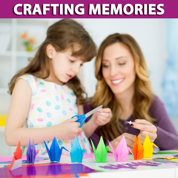 Origami Paper Kit for Kids (450 Sheets + 50 Projects)