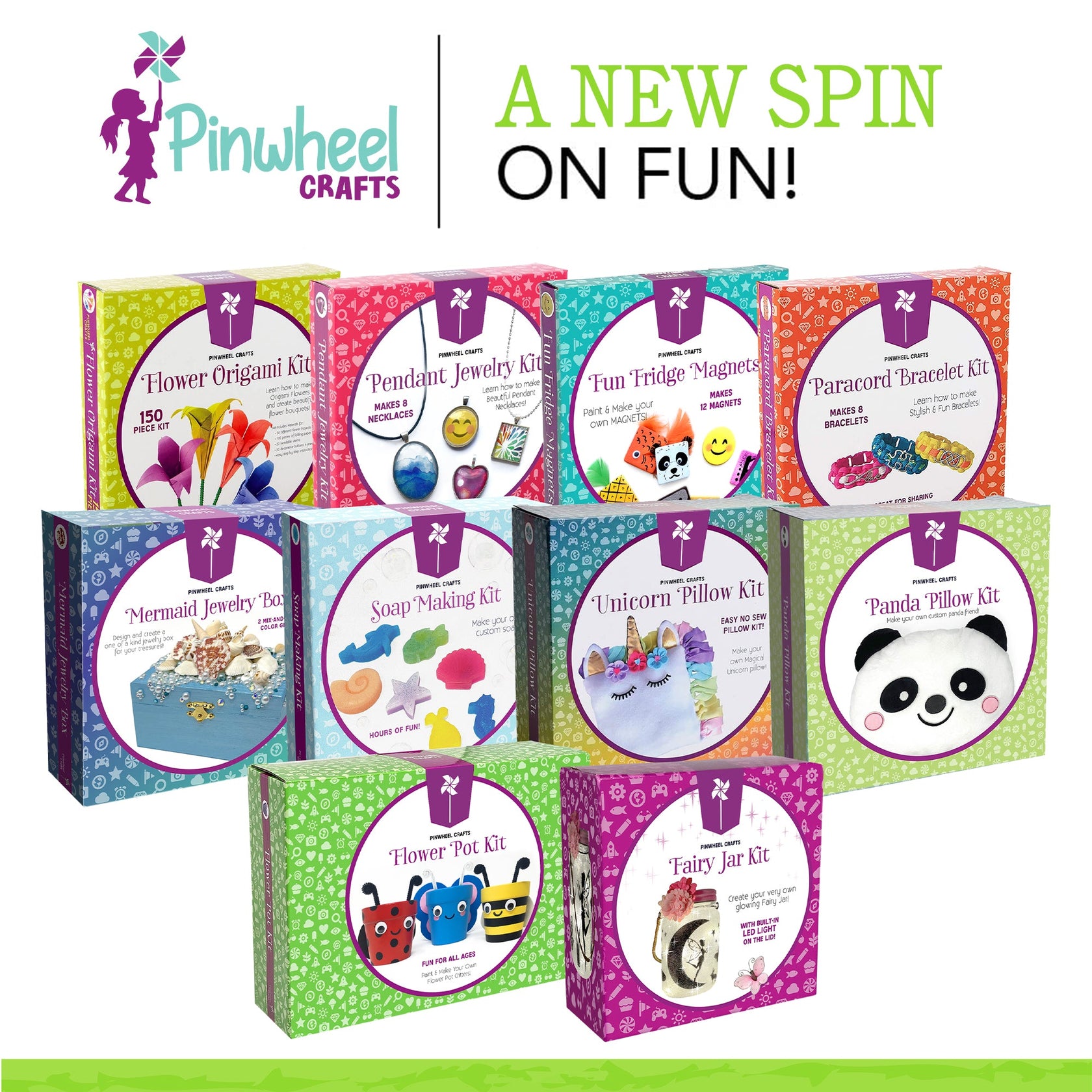 Flower Pot Kit | Garden Craft for Preschoolers – Pinwheel Crafts